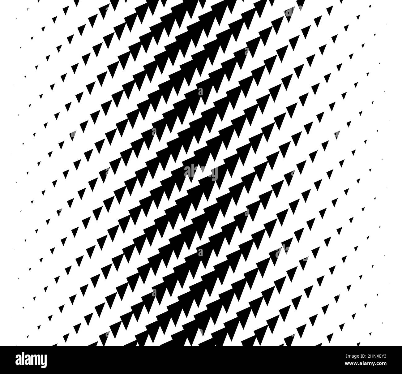 Triangle Halftone Texture Pattern Geometric Angular Vector Design