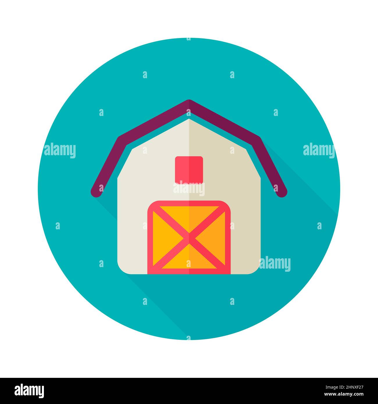 Barn icon. Farm animal sign. Graph symbol for your web site design ...
