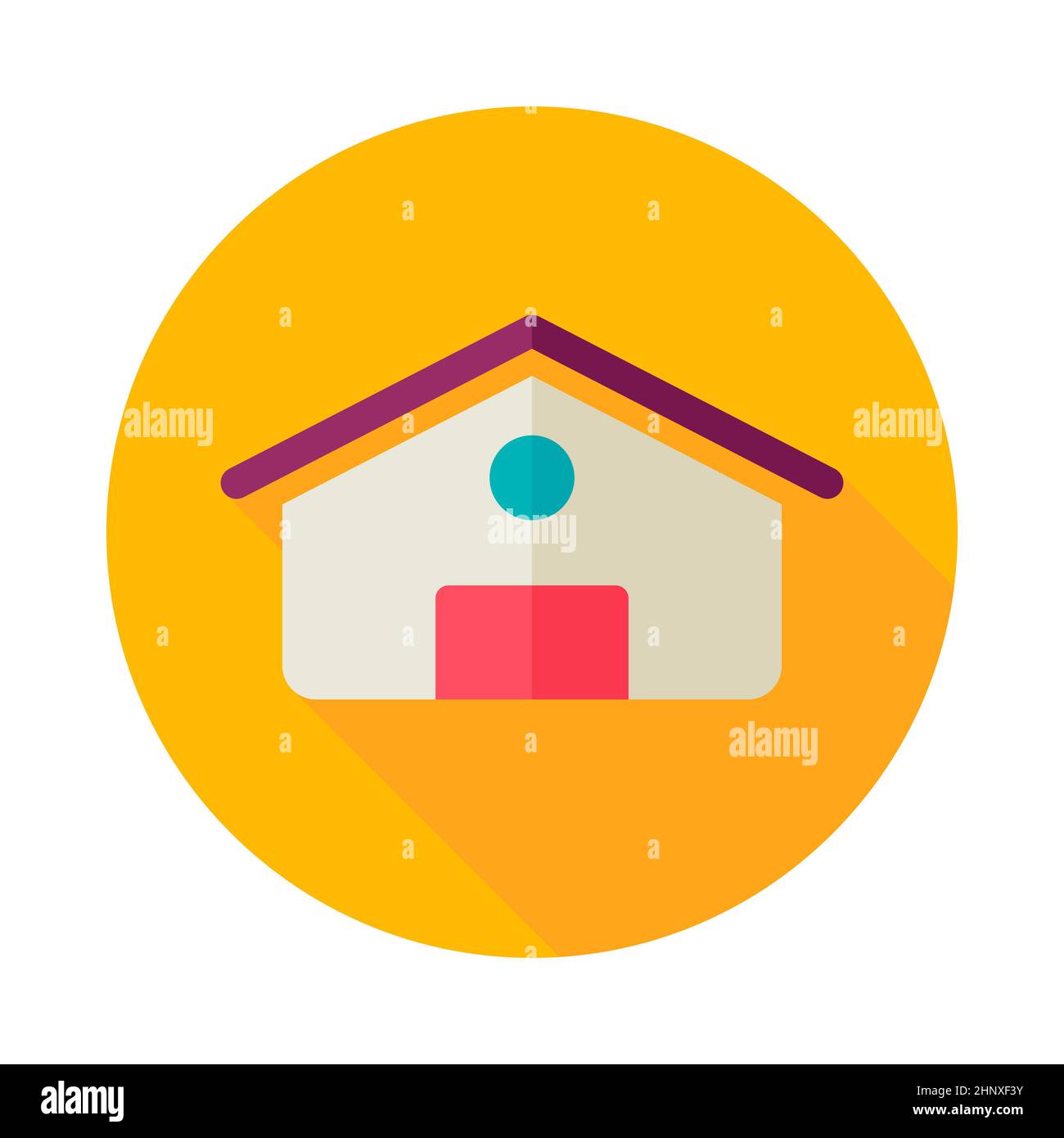 Barn icon. Farm animal sign. Graph symbol for your web site design ...