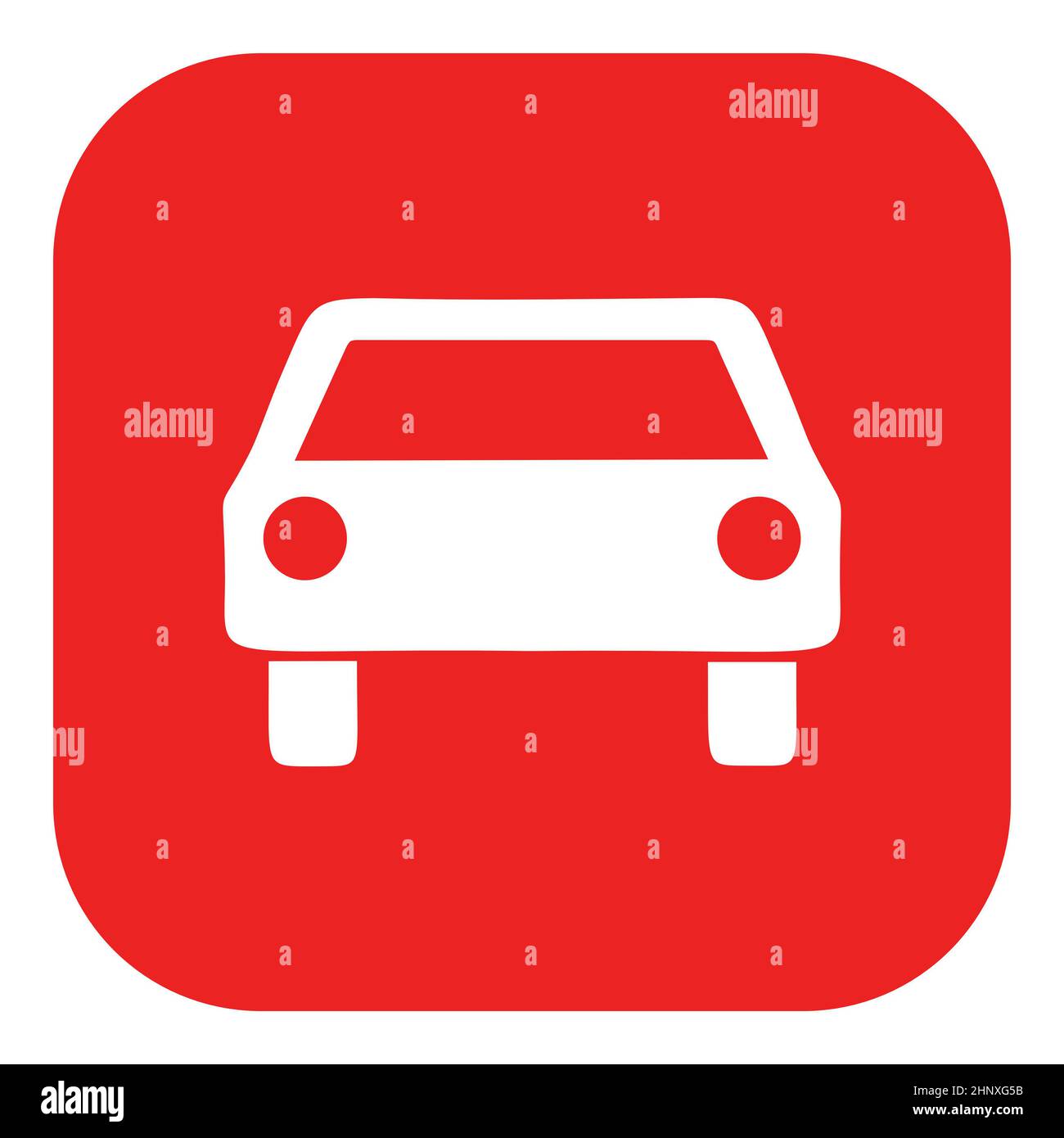 Car and app icon Stock Photo - Alamy