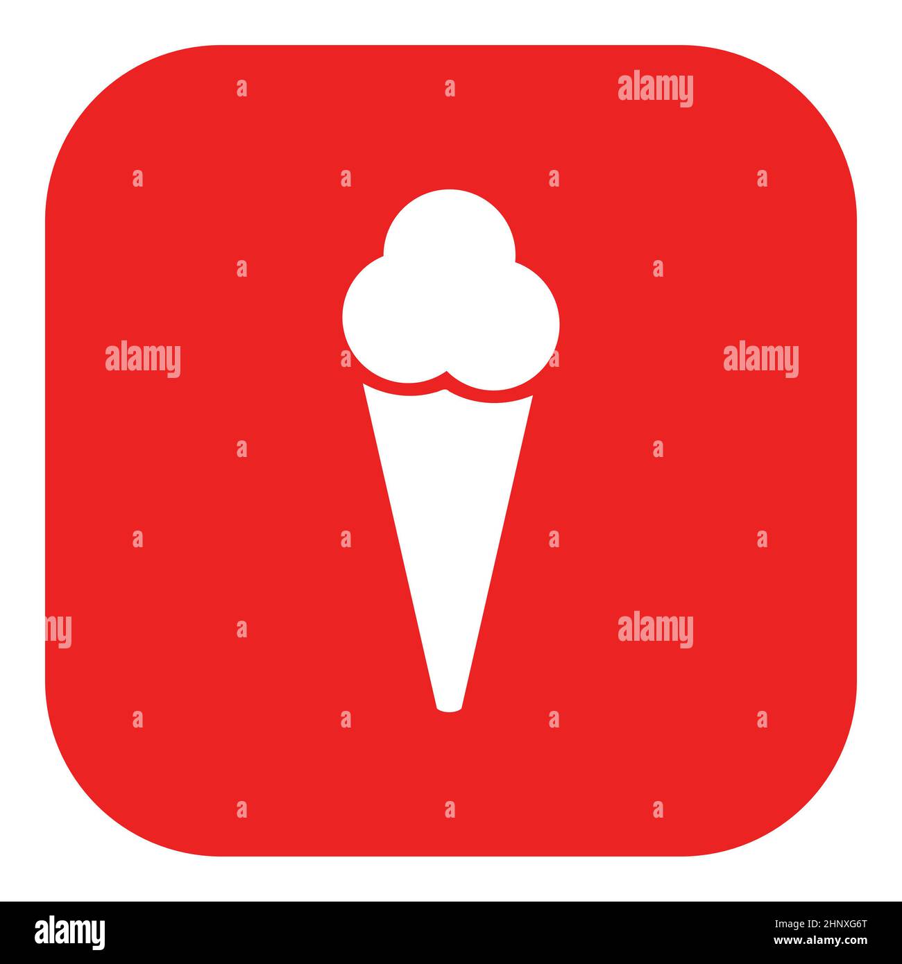 Ice cream and app icon Stock Photo - Alamy