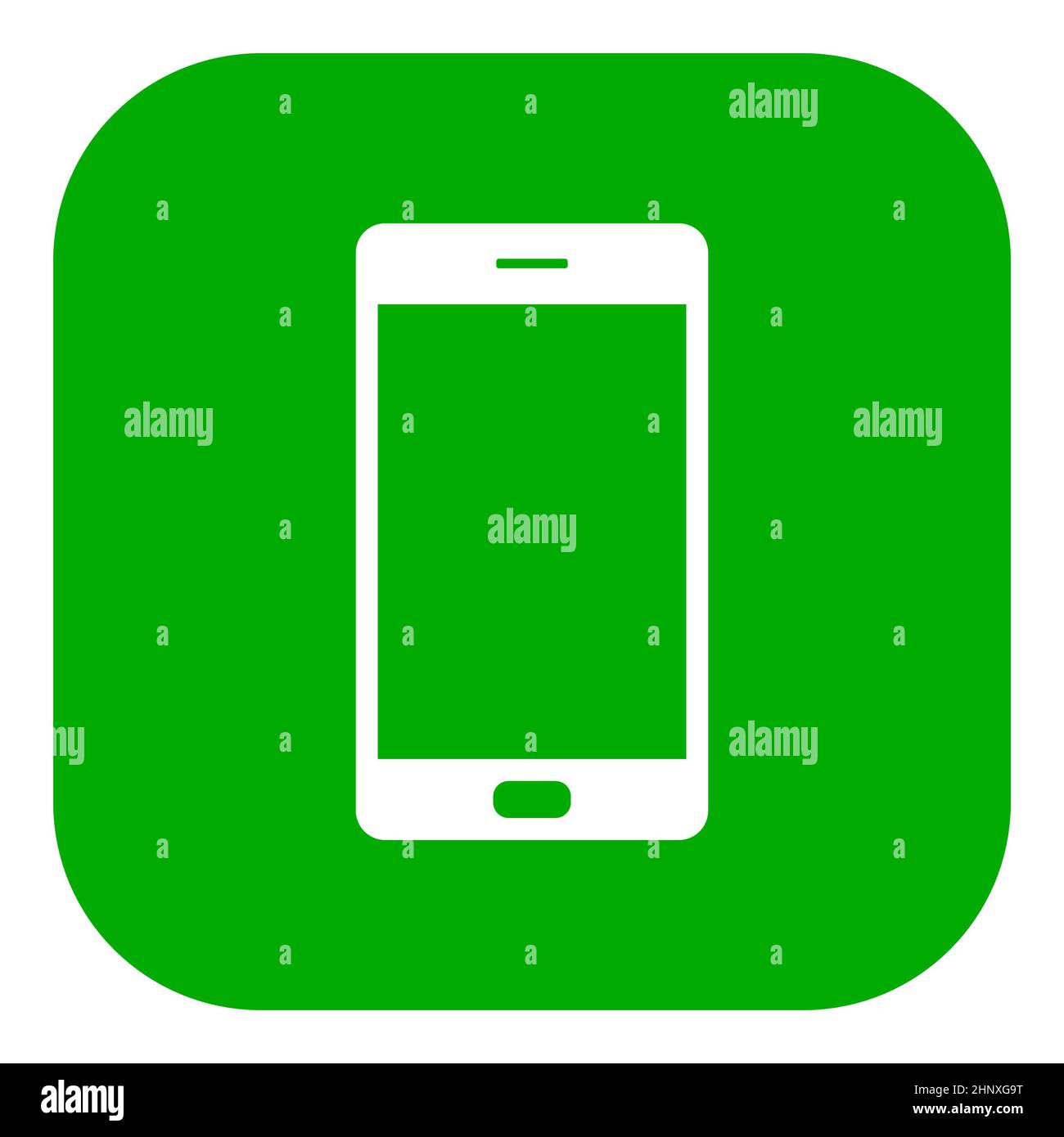 Smartphone and app icon Stock Photo - Alamy