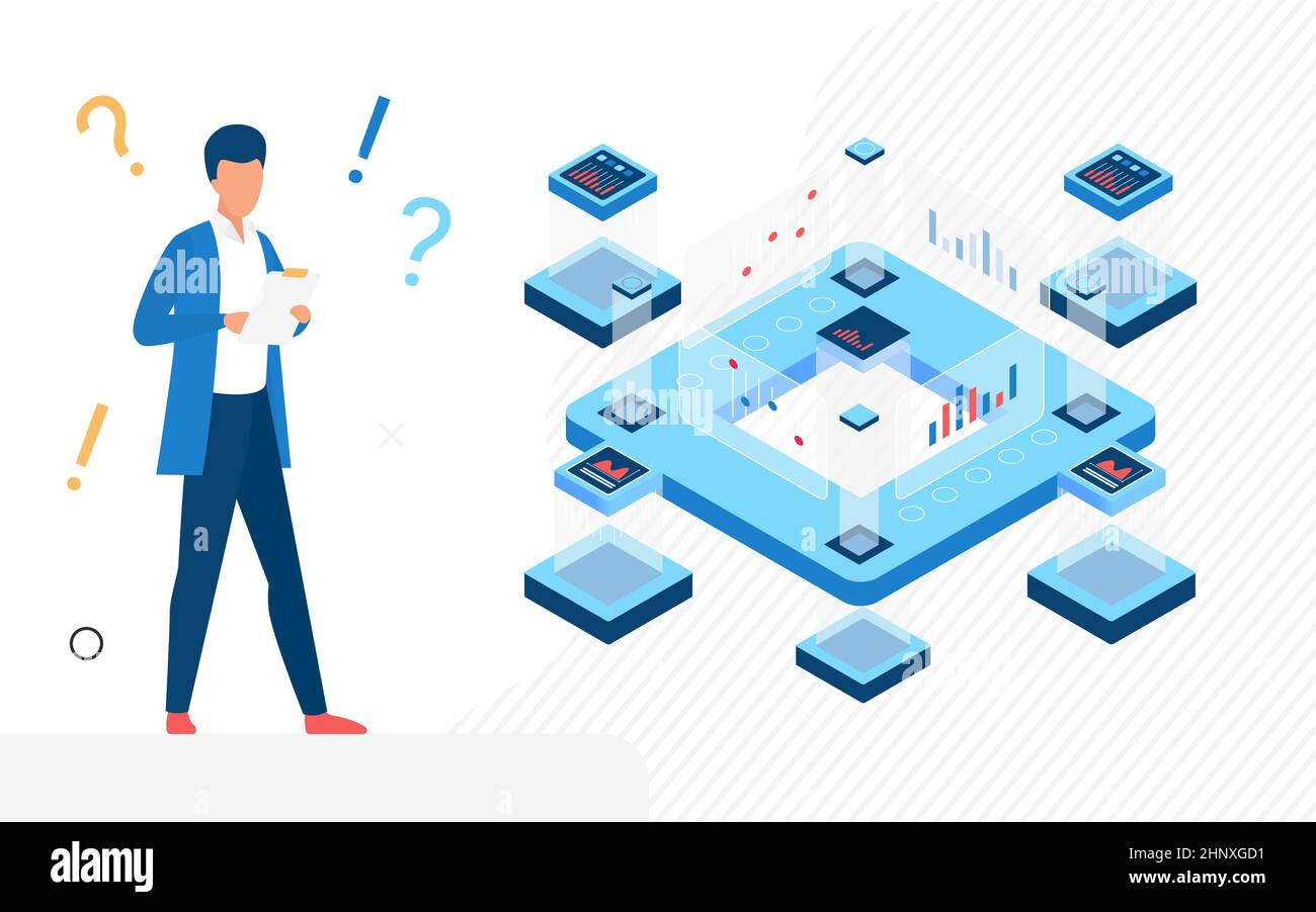 Digital data sources Stock Vector Images - Alamy