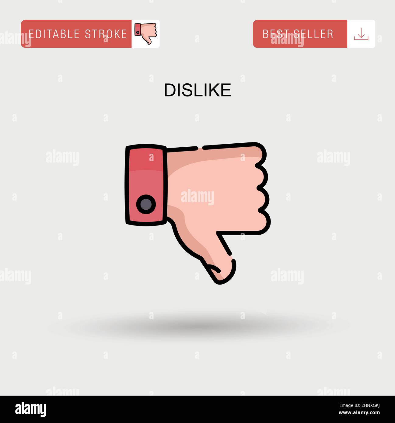 Like dislike gesture hi-res stock photography and images - Alamy