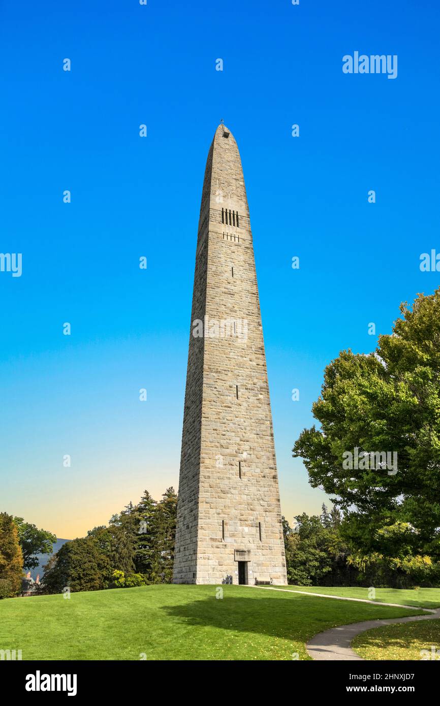 Bennington battle monument hi-res stock photography and images - Alamy