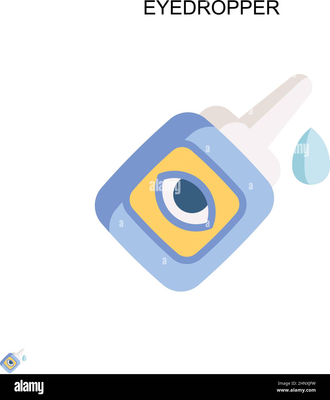 Eye dropper illustration Stock Vector Images - Alamy