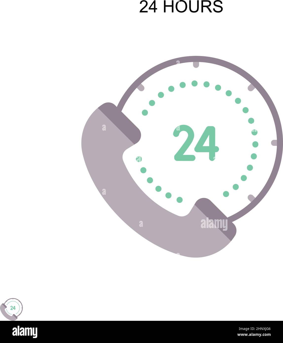 Turn around sign Stock Vector Images - Alamy