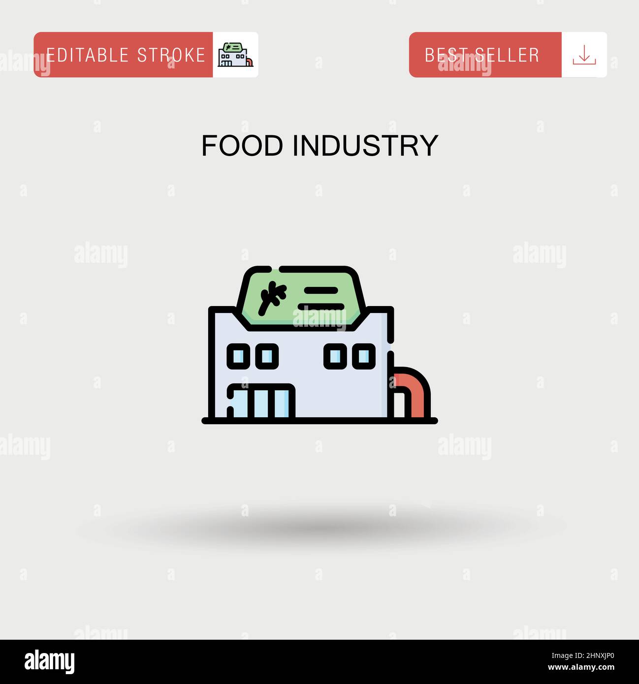 Modern conveyor line Stock Vector Images - Alamy