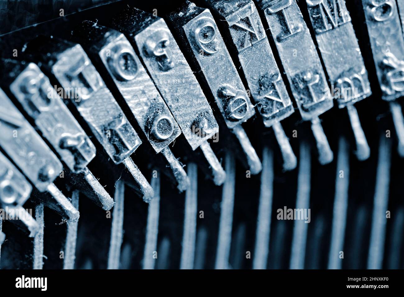 Old letterpress symbols hi-res stock photography and images - Alamy