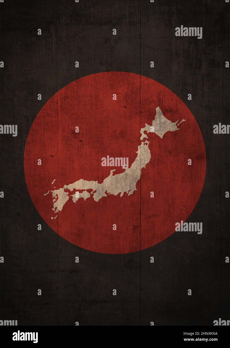 minimal emblem of red circle sun the major japanese symbol, and ...