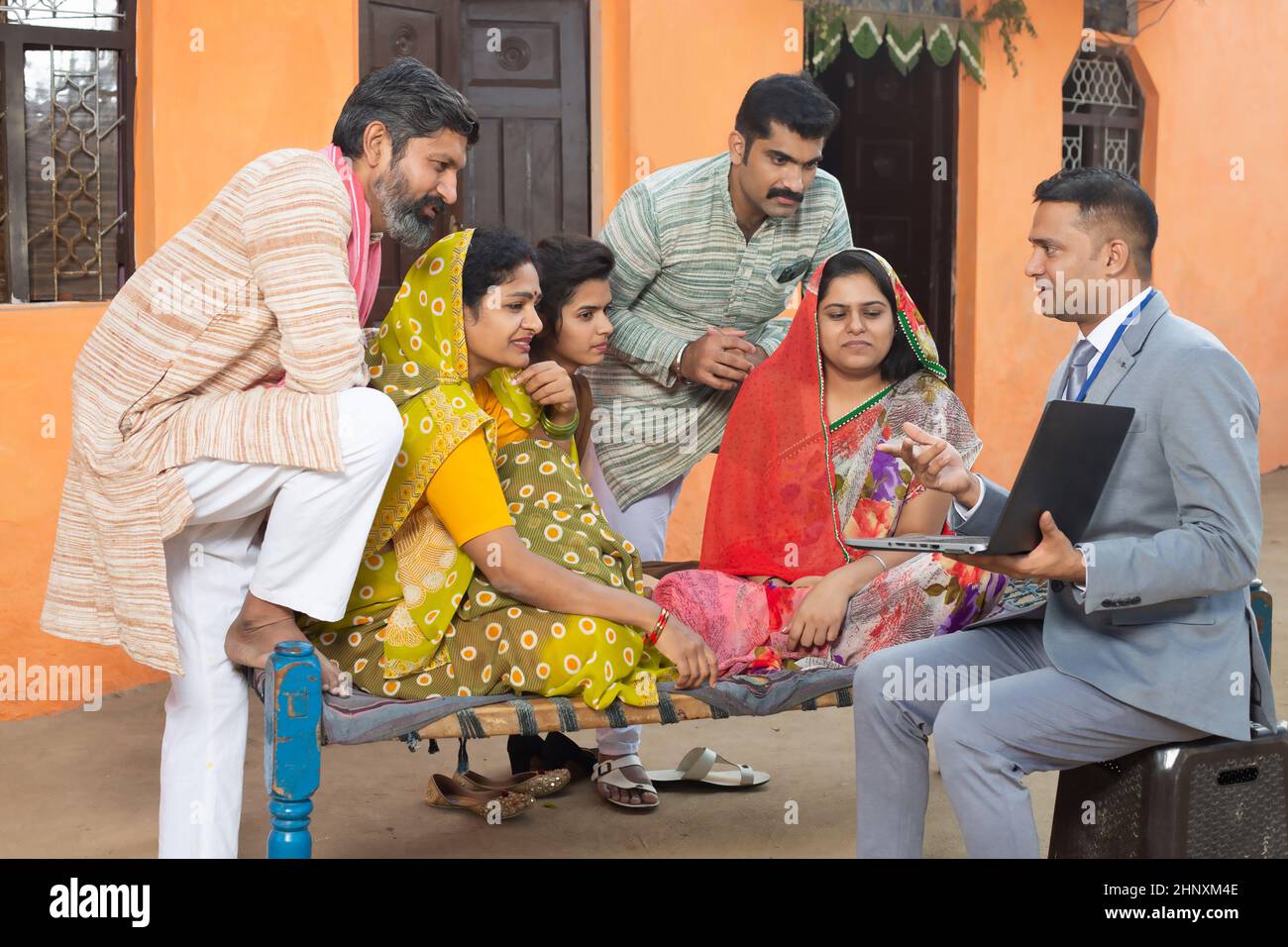 Indian women group meeting rural hi-res stock photography and images ...