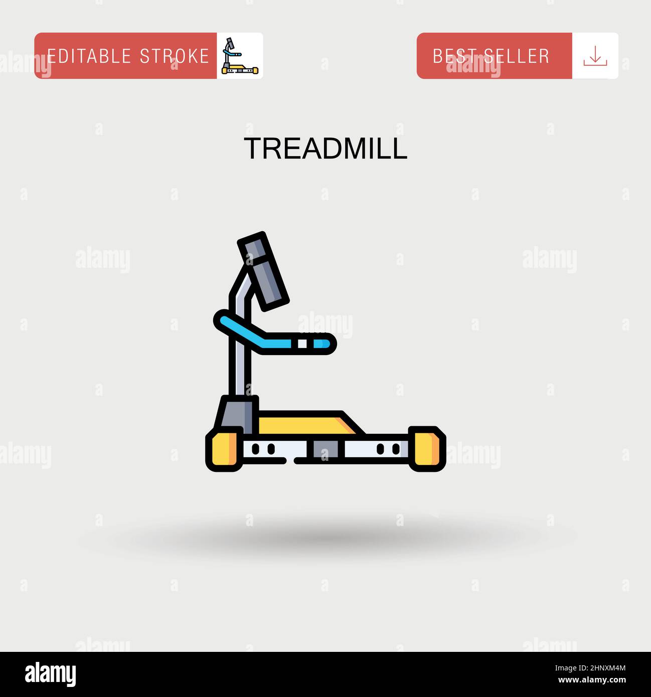 Treadmill Stock Vector Images - Alamy