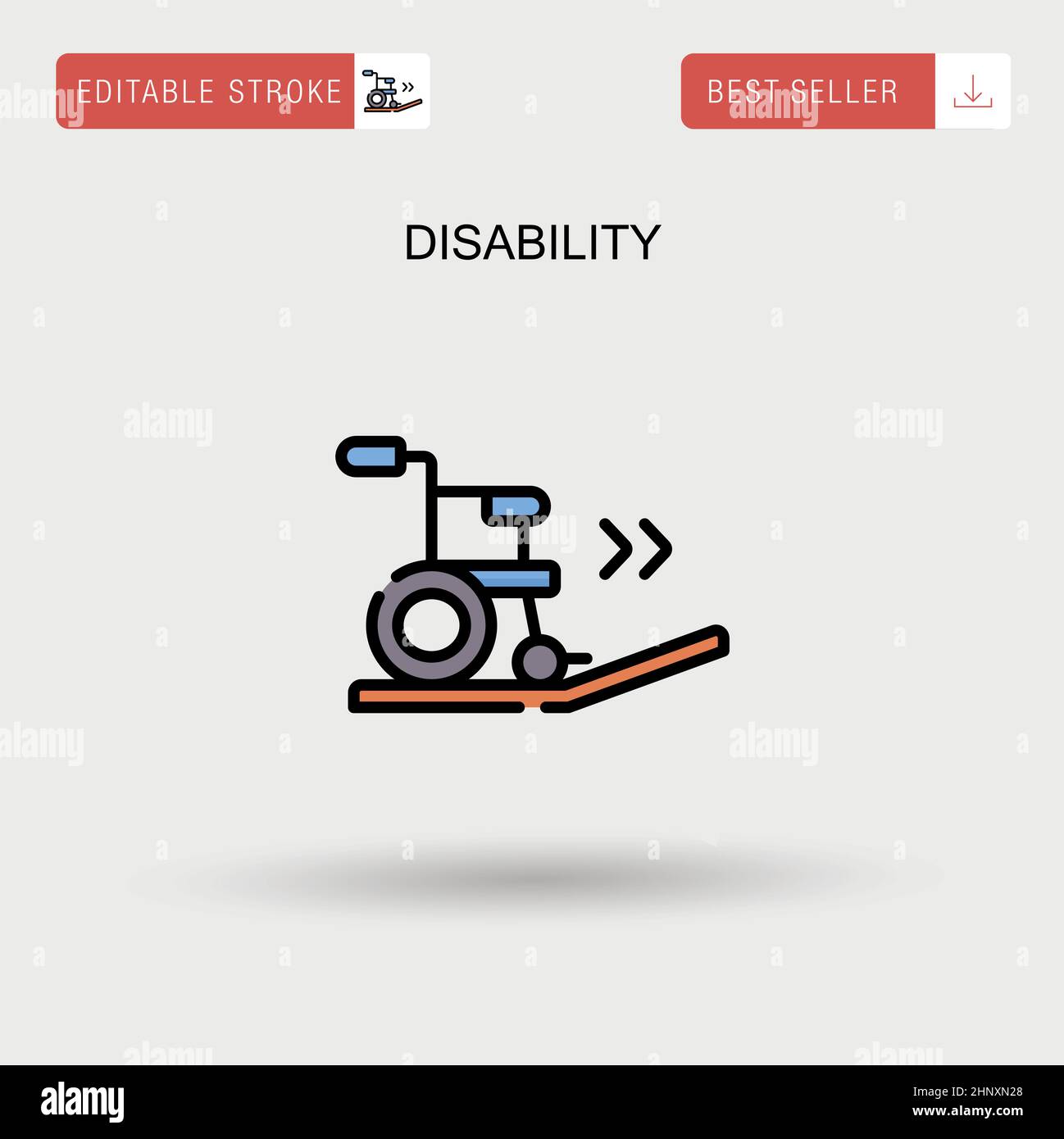 Human disability Stock Vector Images - Alamy