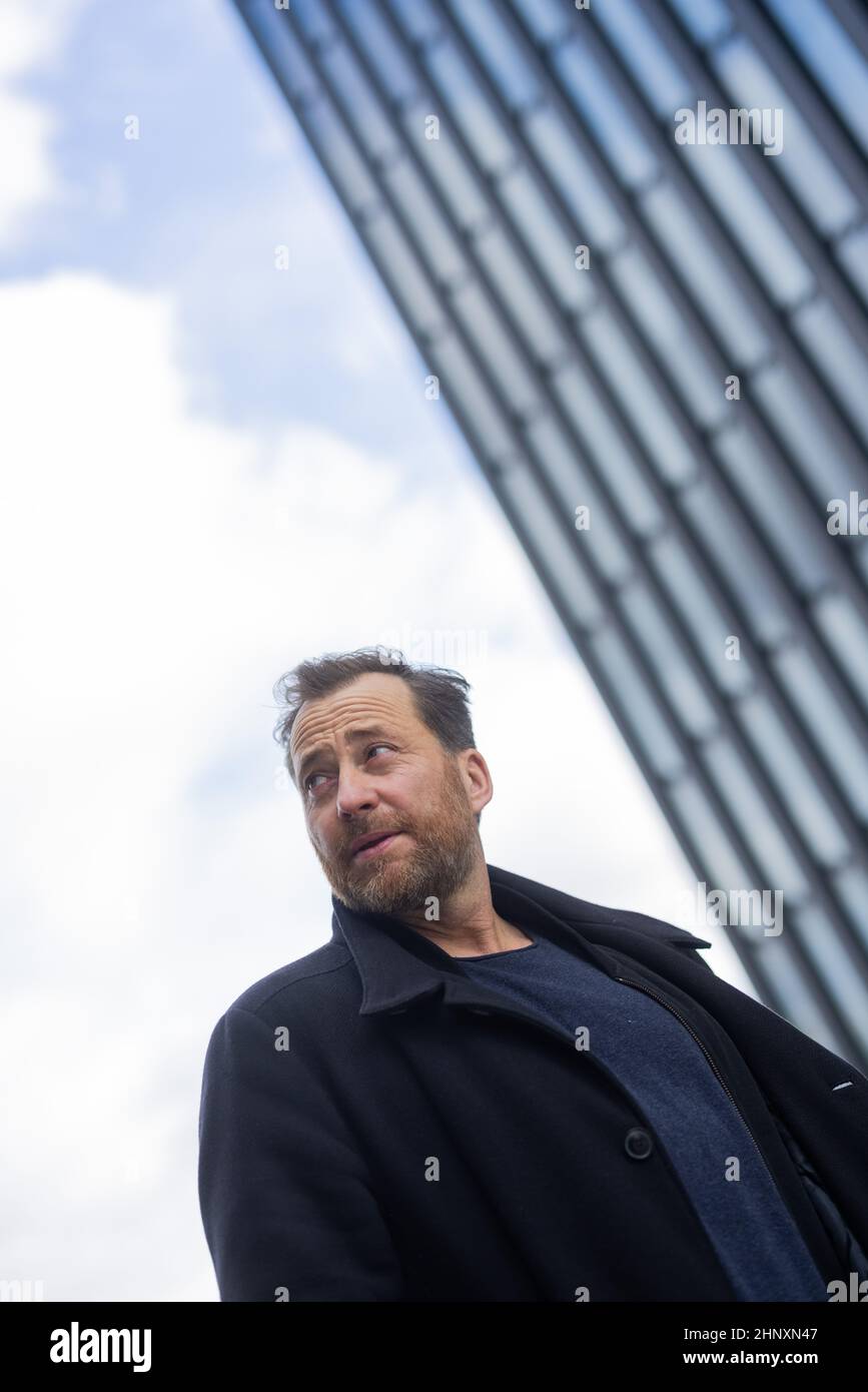 Duesseldorf, Germany. 14th Feb, 2022. Christian Erdmann, actor, at an ...