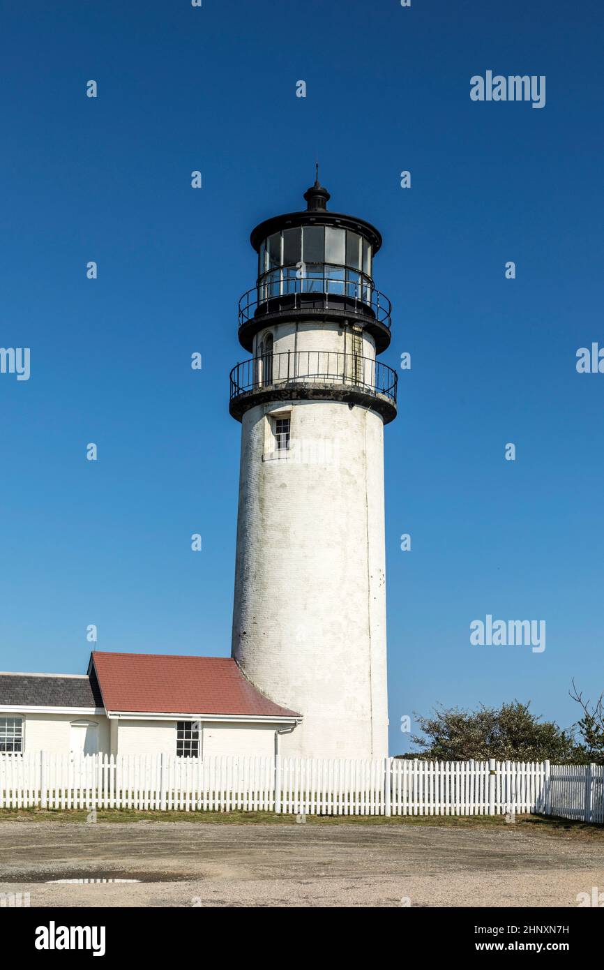 The Highland Light, also known as the Cape Cod Light and the North ...