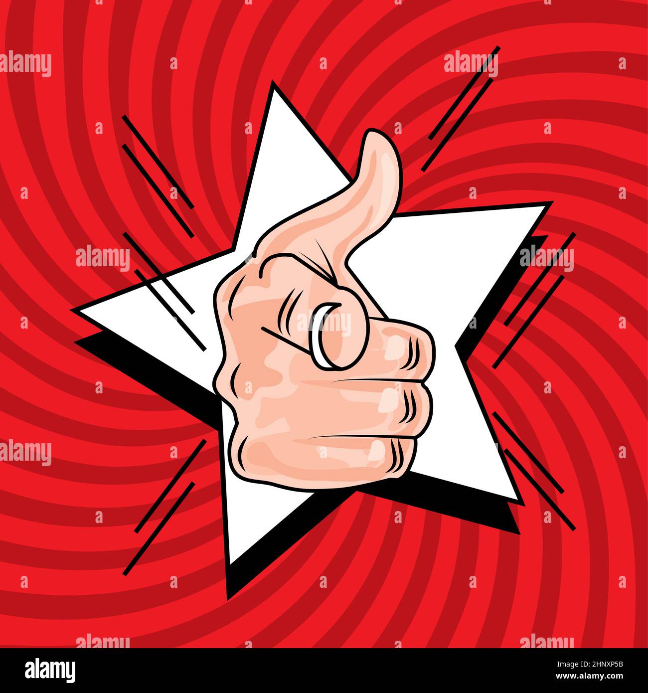 hand pointing of you Stock Vector Image & Art - Alamy