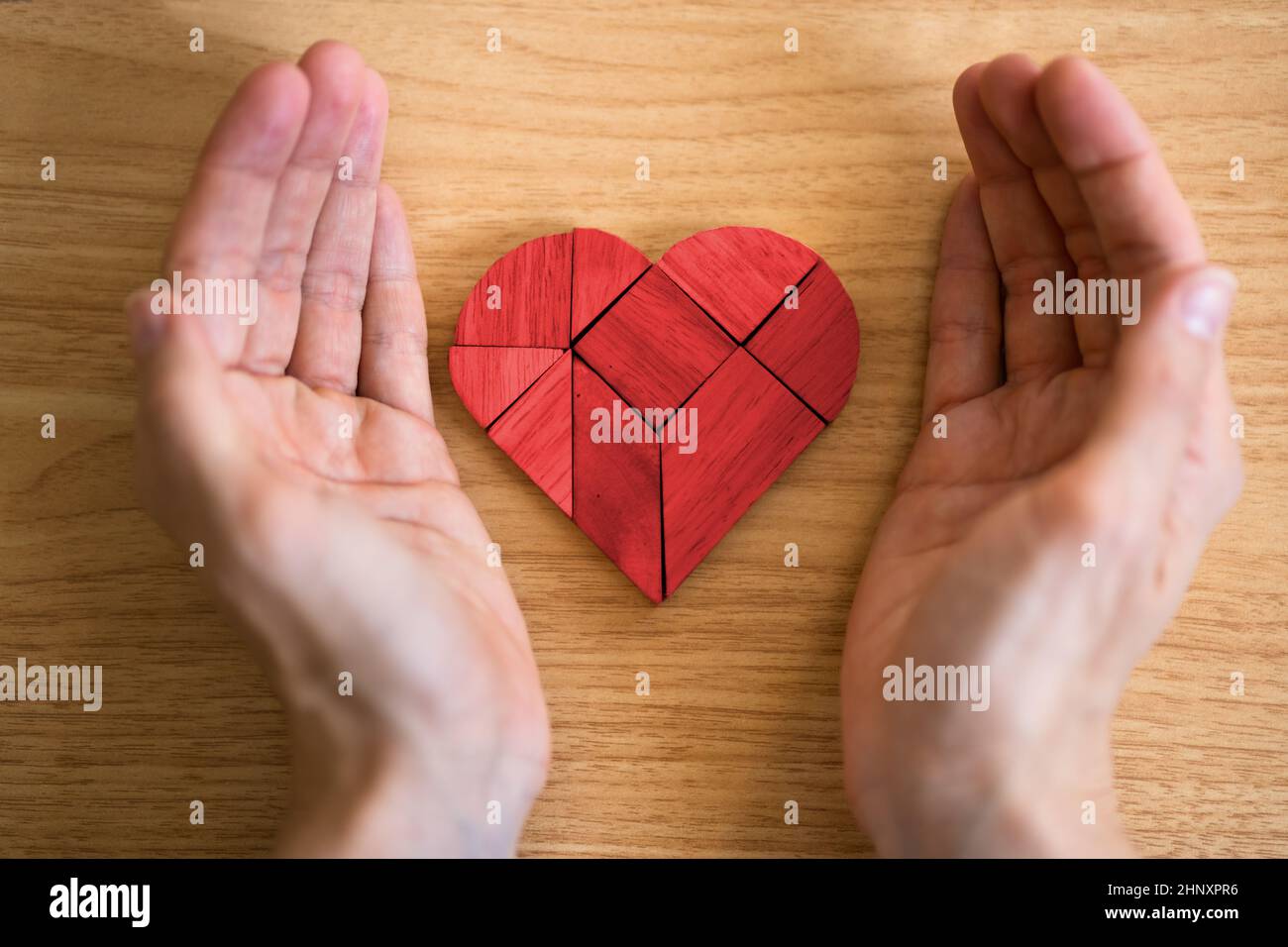 Human heart jigsaw puzzle pieces hi-res stock photography and images ...