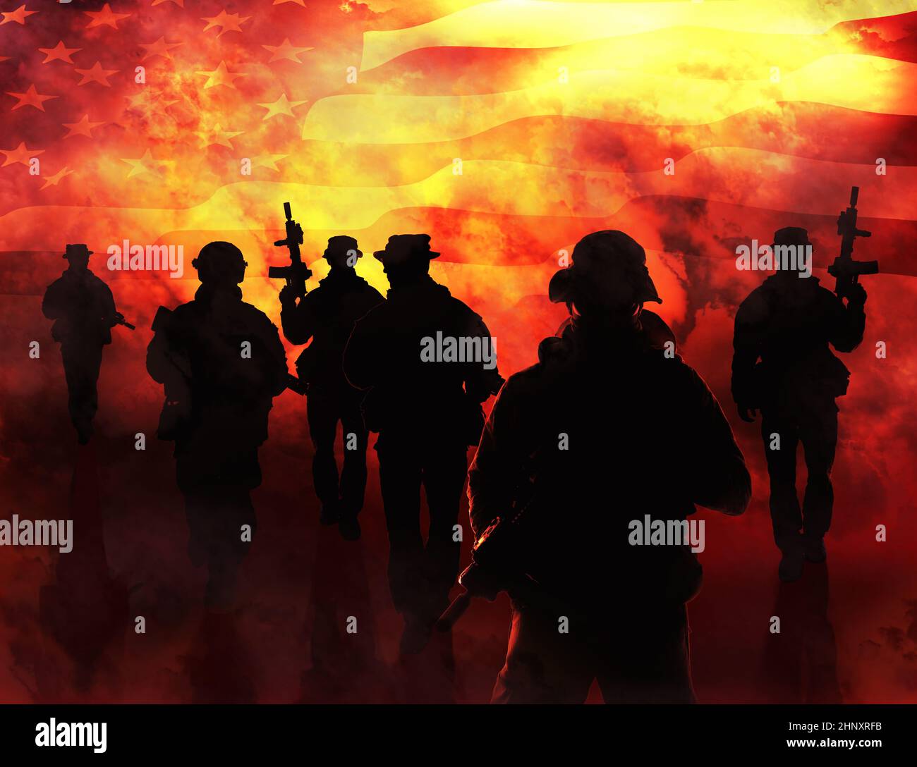 Commando Memorial Silhouette High Resolution Stock Photography and ...