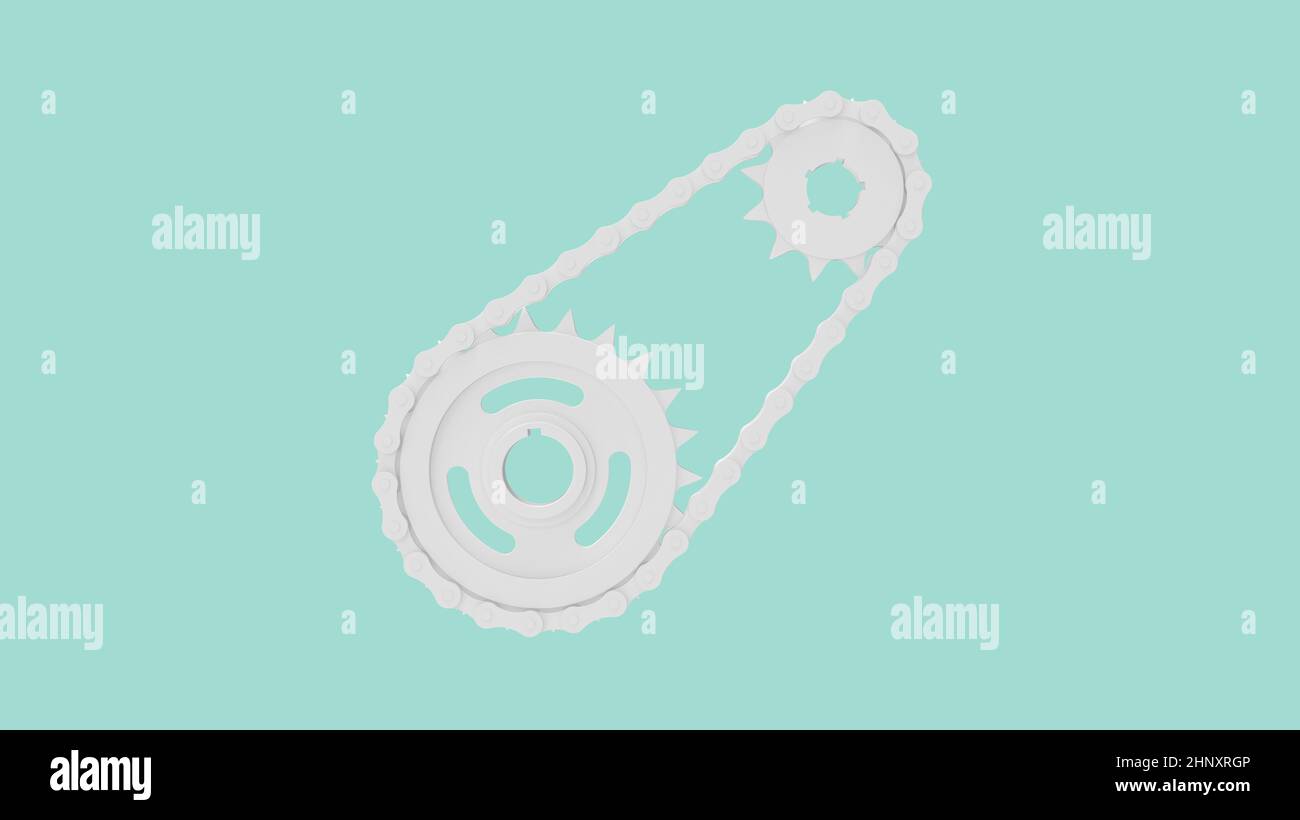 Industrial driving roller chain hi-res stock photography and images - Alamy