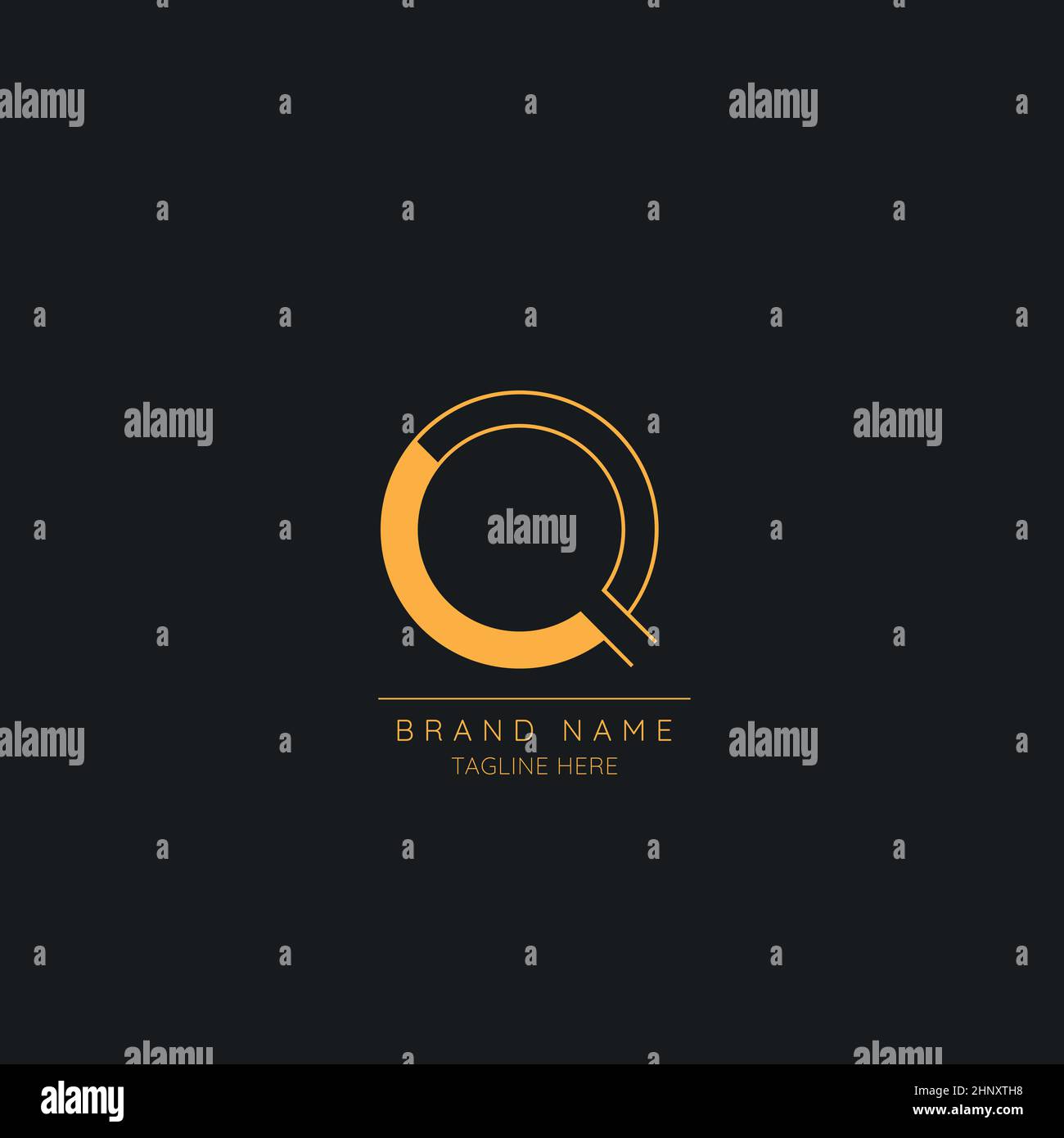 Modern and creative Q logo design, Minimal Luxury initial based vector ...