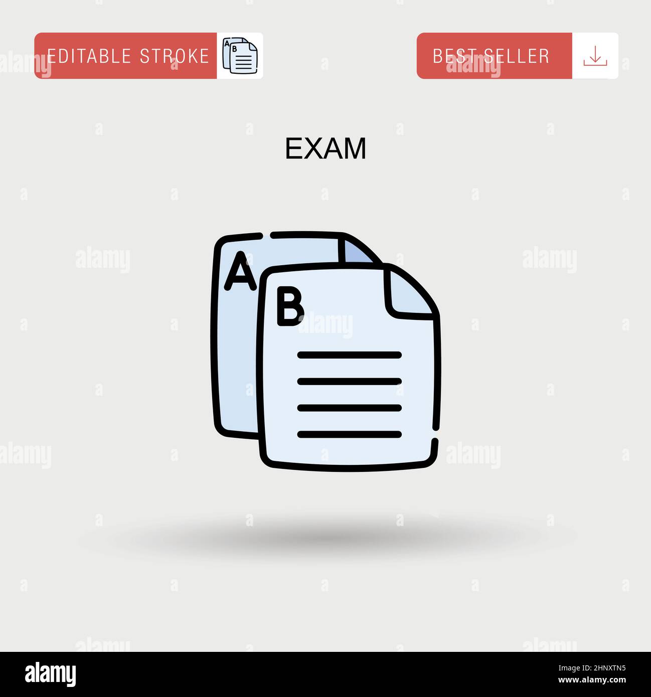 Examination school Stock Vector Images - Alamy