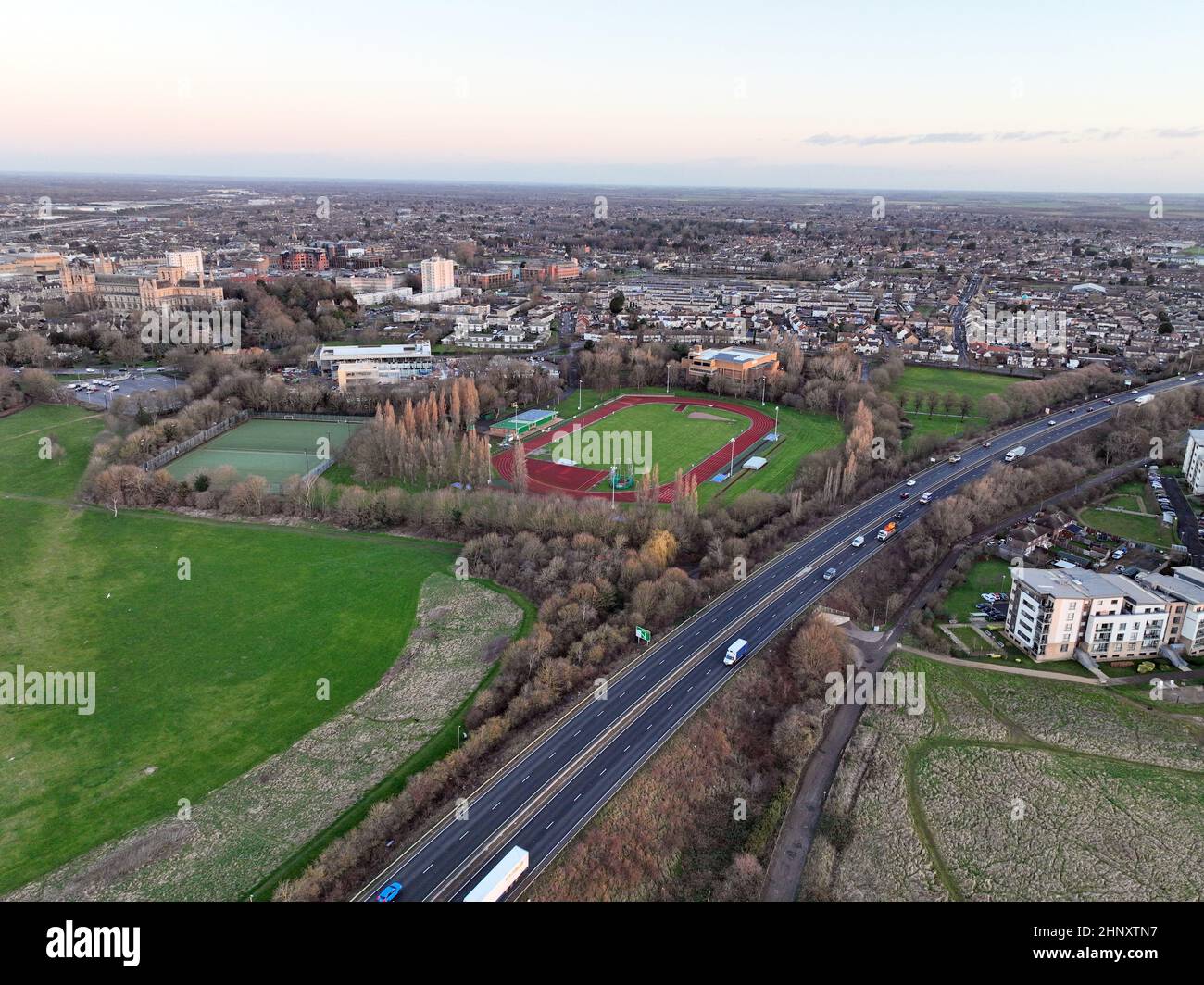 Peterborough embankment hi-res stock photography and images - Alamy