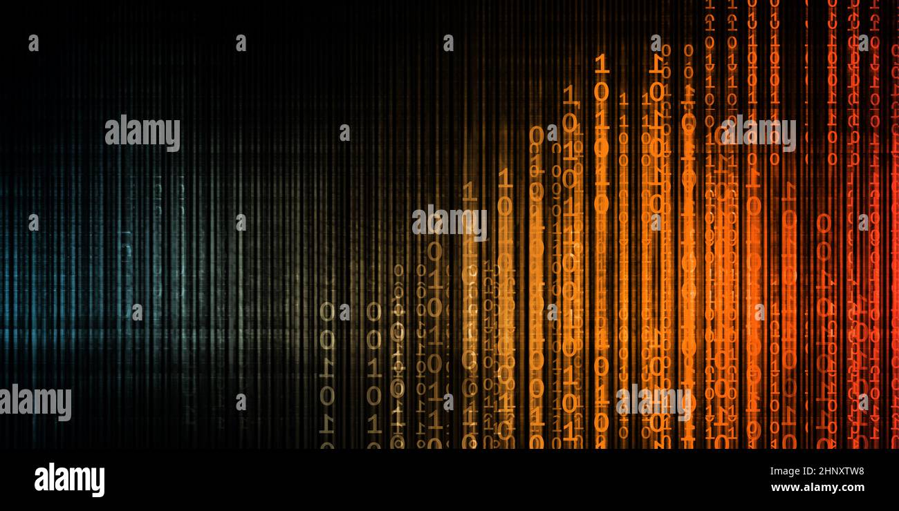 Abstract wave technology big data hi-res stock photography and images ...