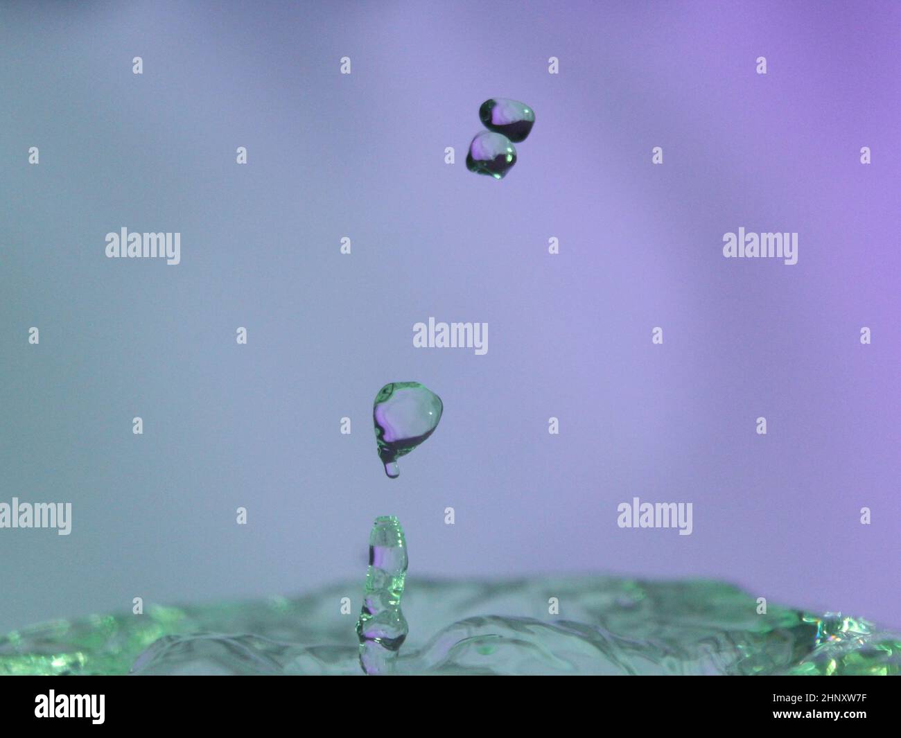 Abstract Colors colliding drops different fluids funds forms Stock ...