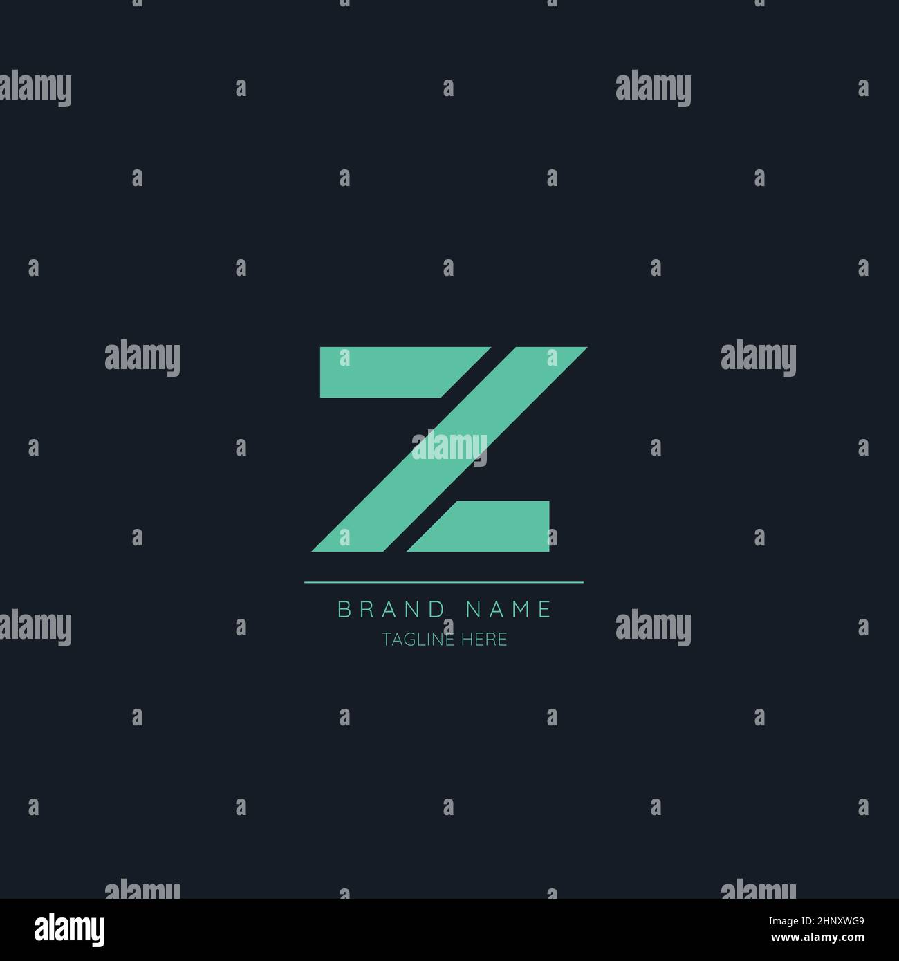 Minimal Luxury Z logo design, initial based vector icon illustrations ...