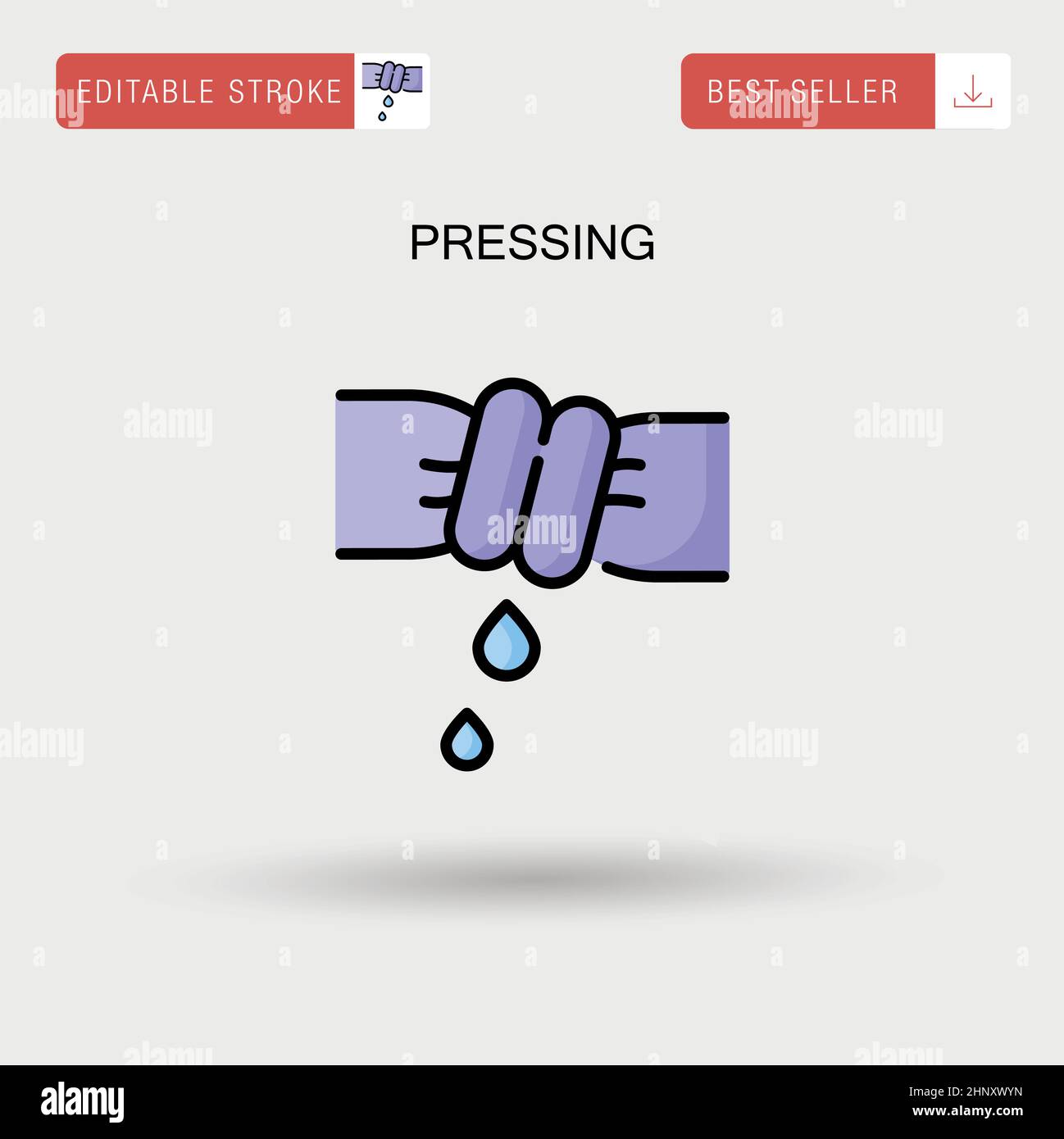 Pressing article Stock Vector Images - Alamy