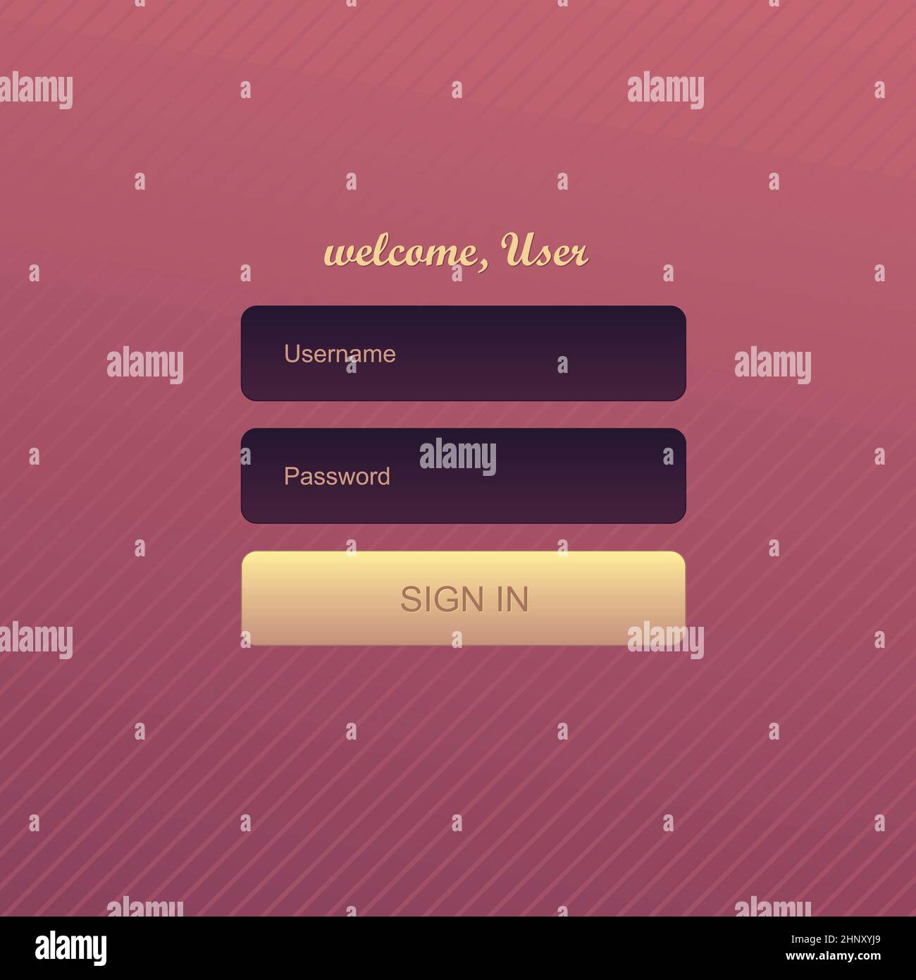 The modern vector login form eps 10 Stock Photo - Alamy