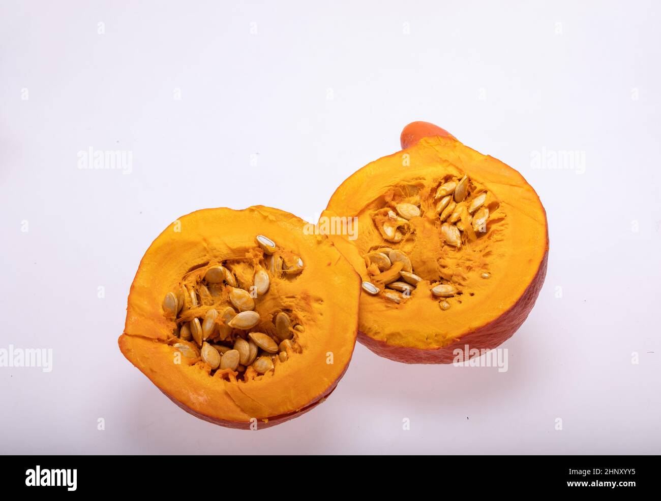 Yellow pumpkin vegetable isolated on white background Stock Photo - Alamy