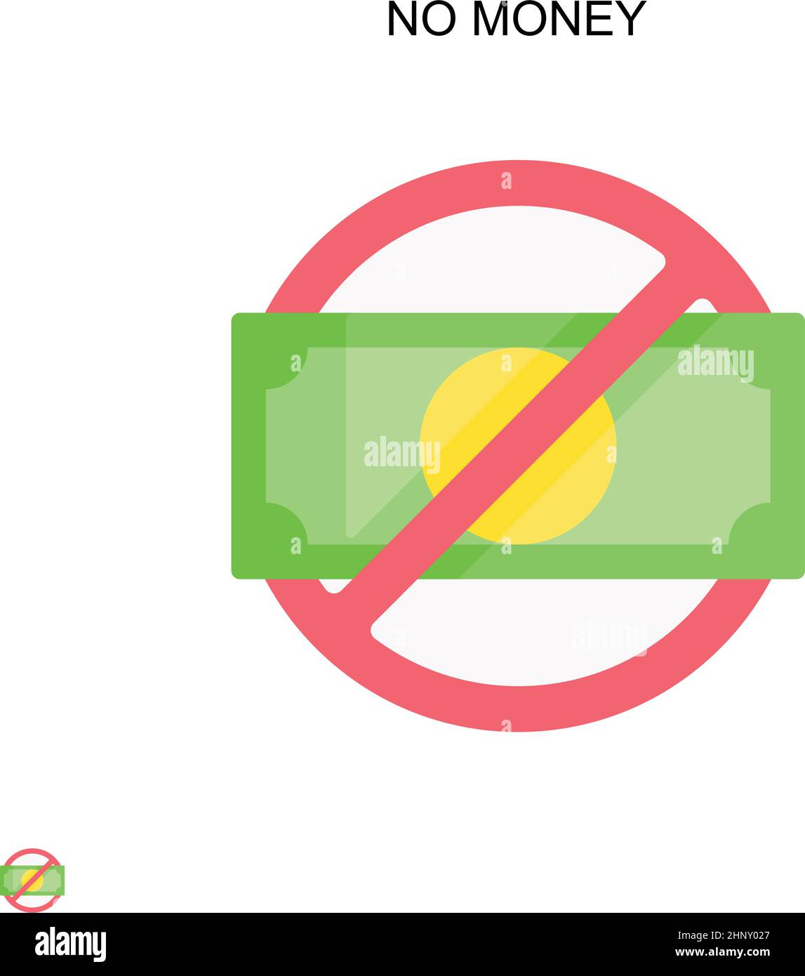 No budget no pay Stock Vector Images - Alamy