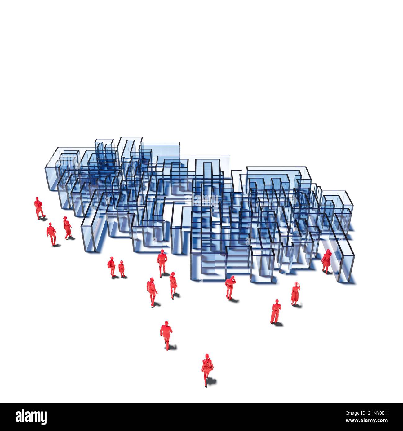 3d wallpaper blue Cut Out Stock Images & Pictures - Alamy