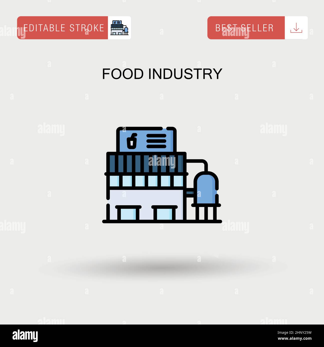 Industry production line Stock Vector Images - Alamy