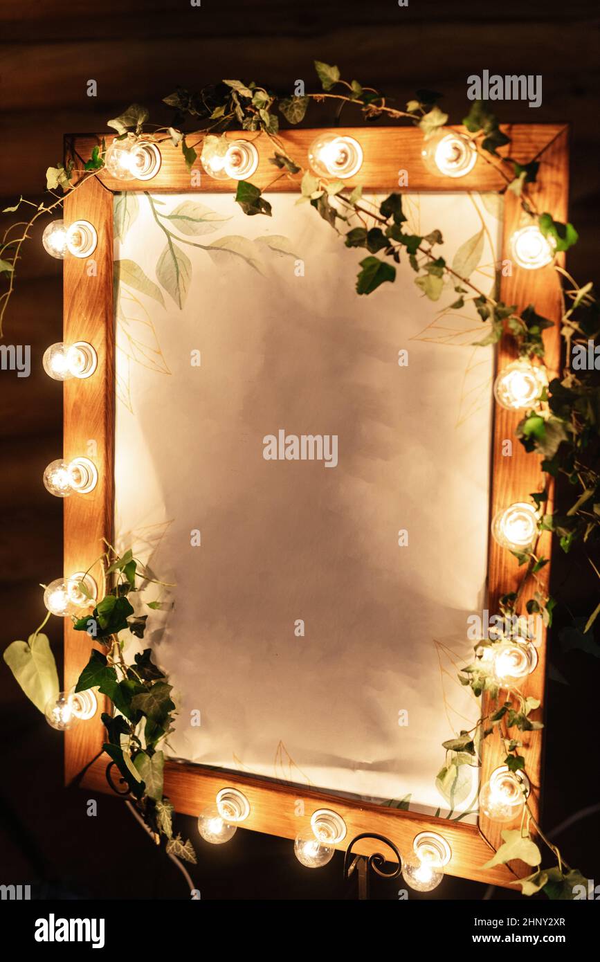 seating plate for restaurant guests for a private event Stock Photo - Alamy