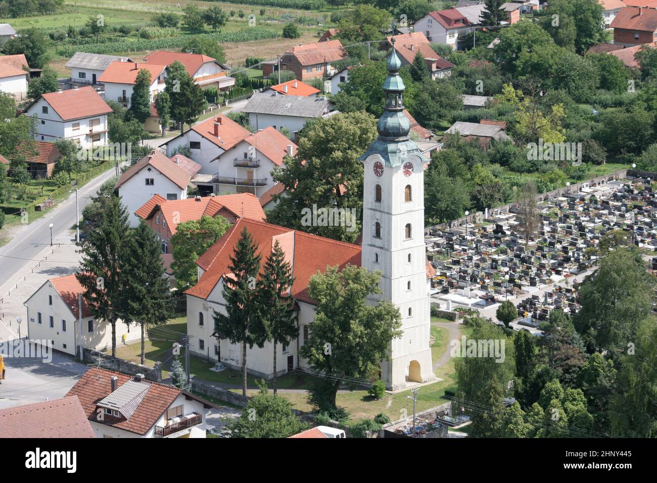 Church of the Saint Vitus in Brdovec, Croatia Stock Photo - Alamy