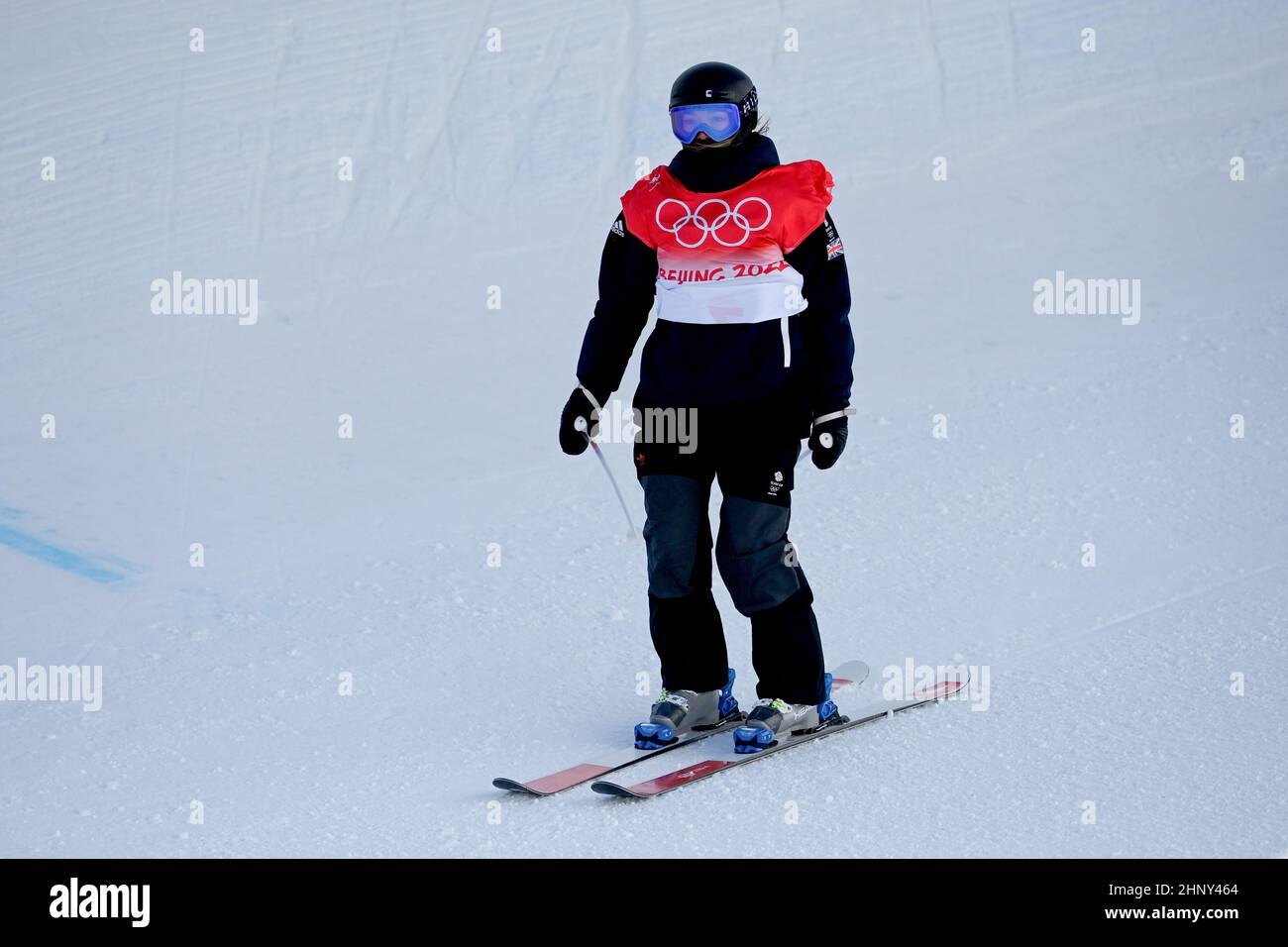 Great Britain's Zoe Atkin during the Women's Freeski Halfpipe Final on ...