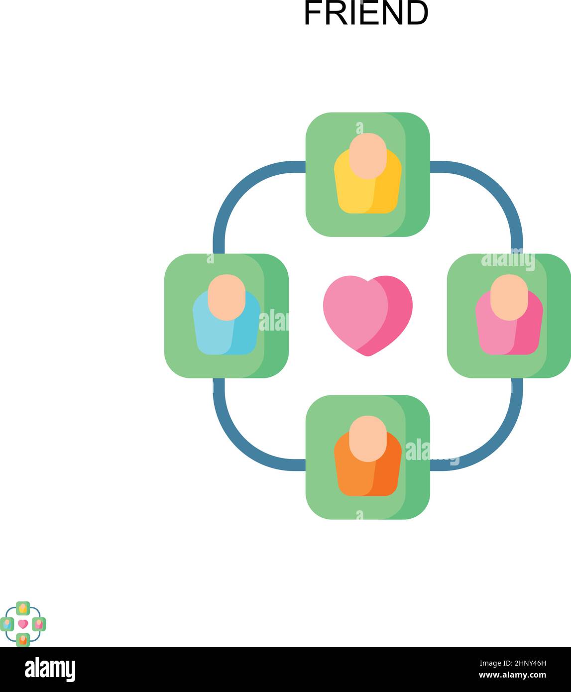 Group Male Friends Laughing Stock Vector Images - Alamy