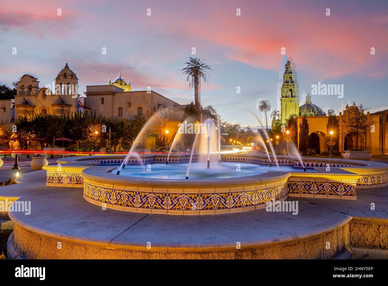 Sunset balboa park in san hi-res stock photography and images - Alamy