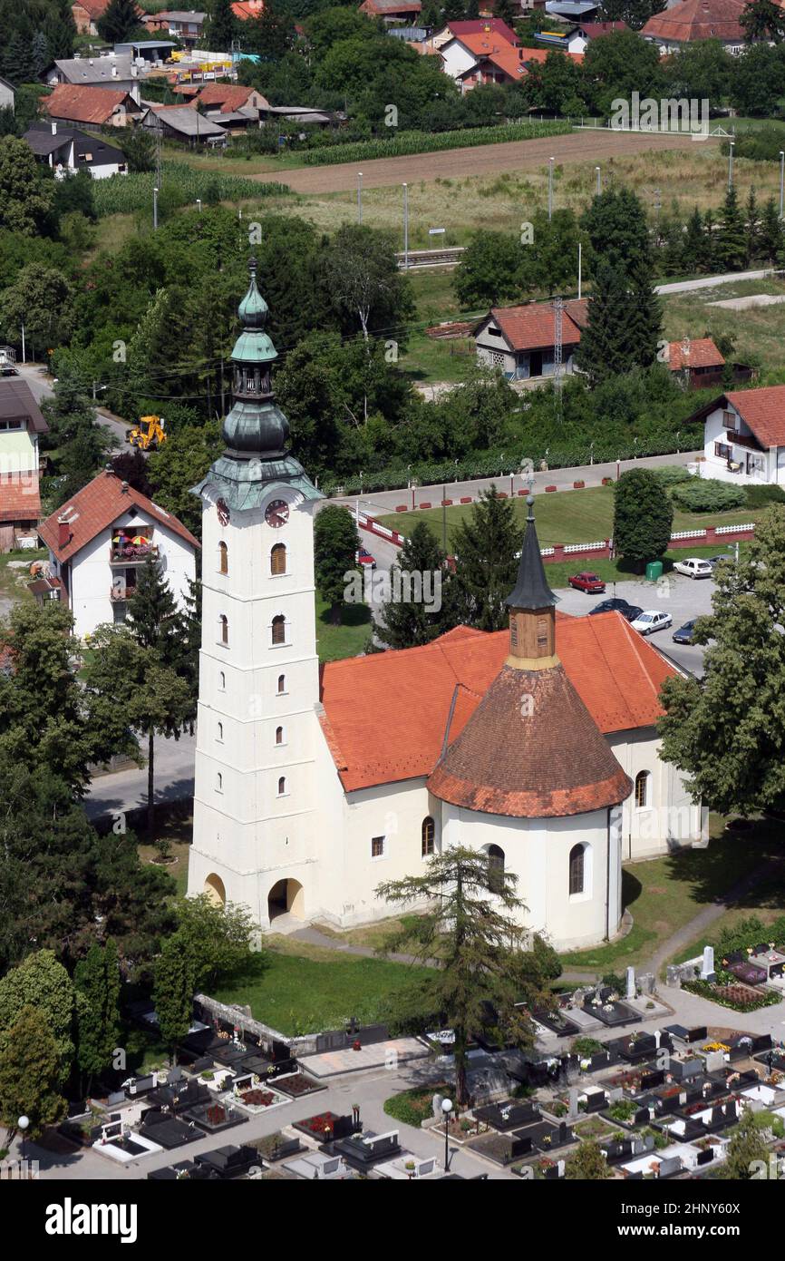 Church of the Saint Vitus in Brdovec, Croatia Stock Photo - Alamy