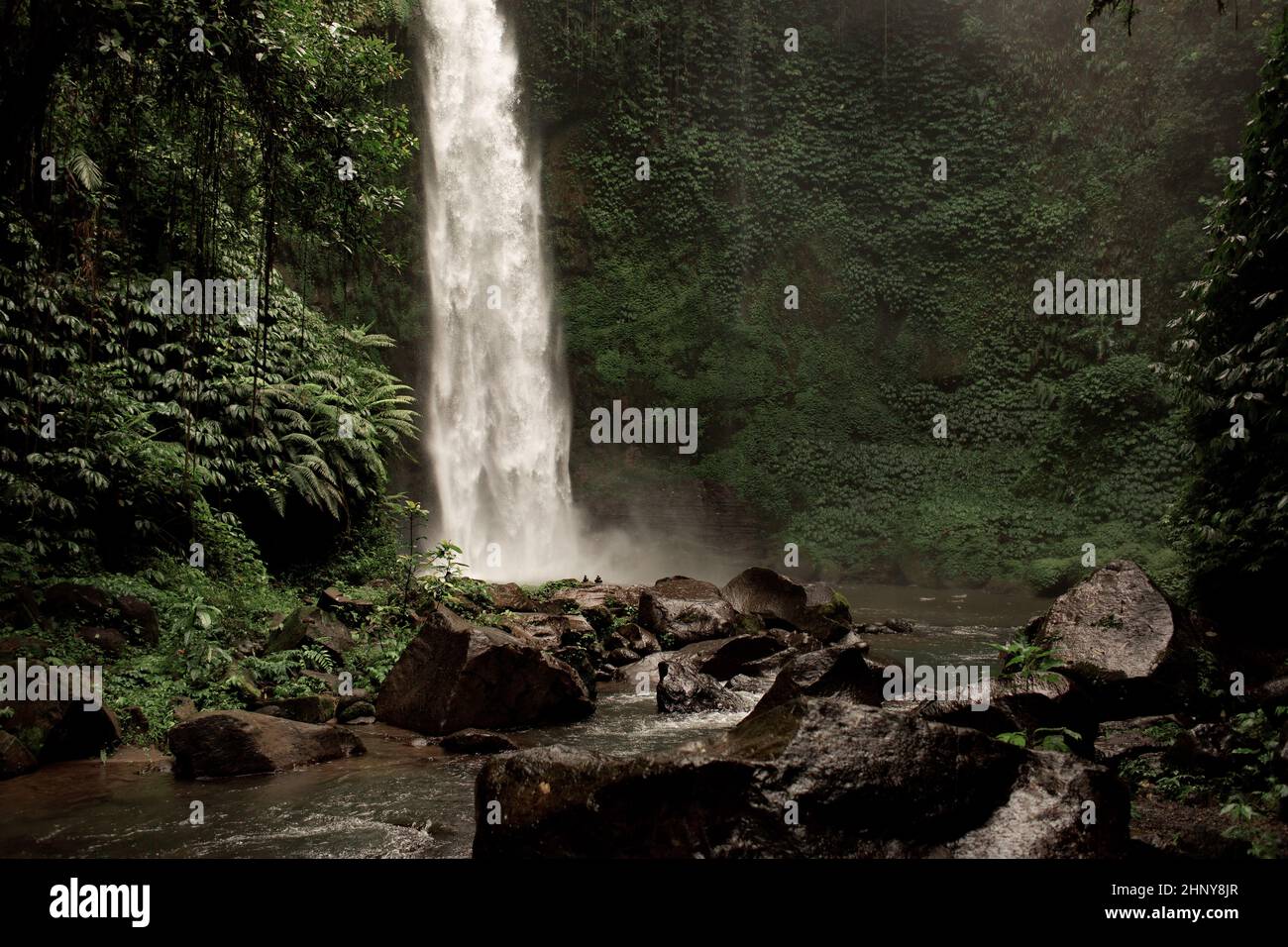 amazing beautiful waterfall. high quality photo Stock Photo - Alamy