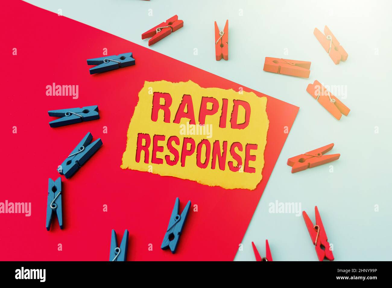 Inspiration showing sign Rapid Response, Business showcase Medical ...