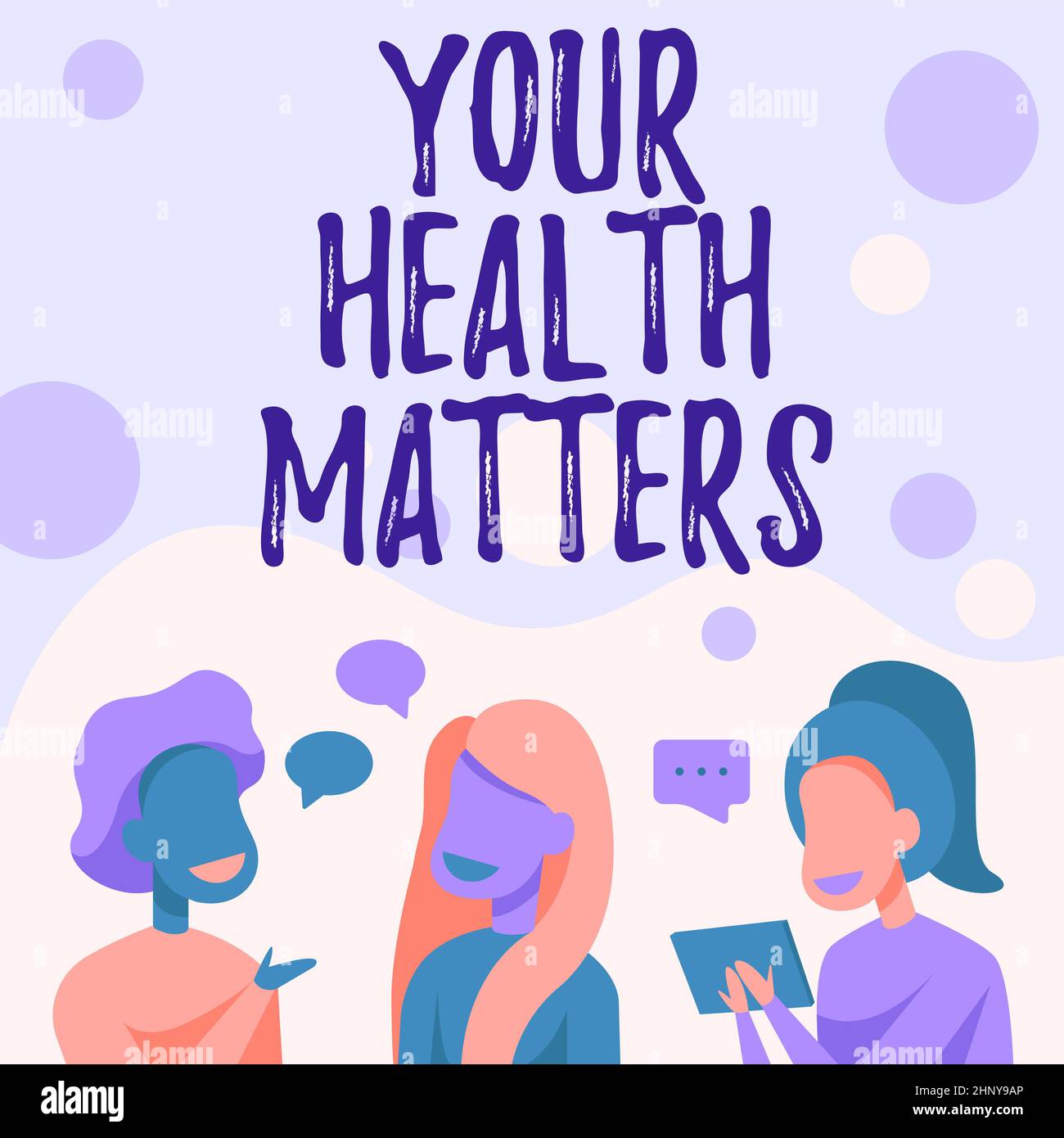 Text sign showing Your Health Matters, Internet Concept good health is ...