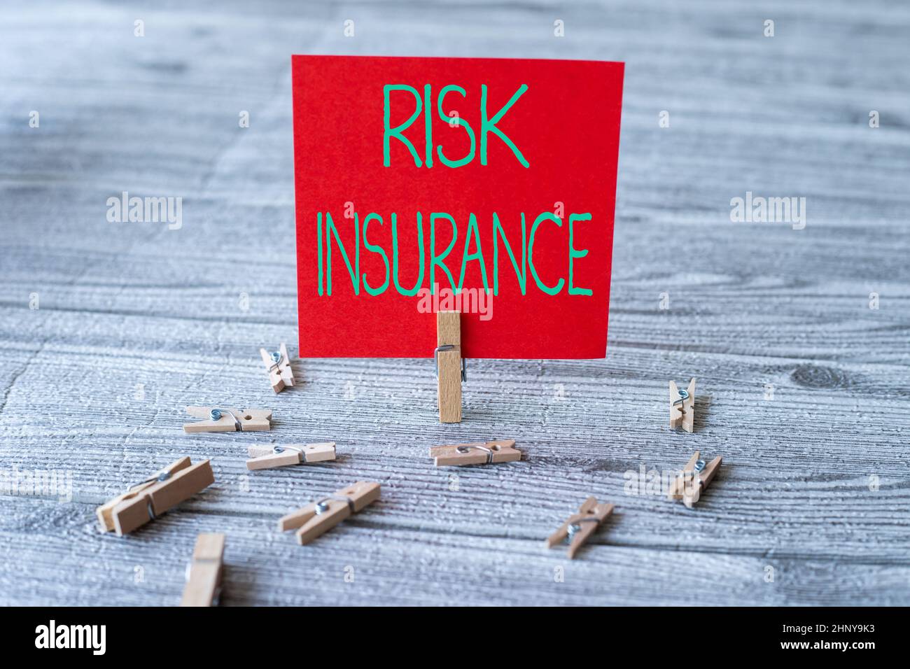 Conceptual display Risk Insurance, Business overview The possibility of ...