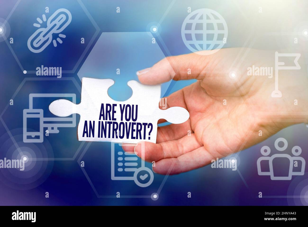 Writing displaying text Are You An Introvertquestion, Internet Concept ...