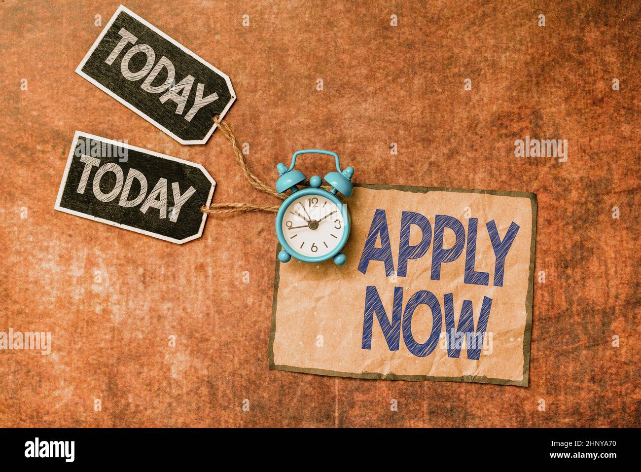 Hand writing sign Apply Now, Business showcase request something ...