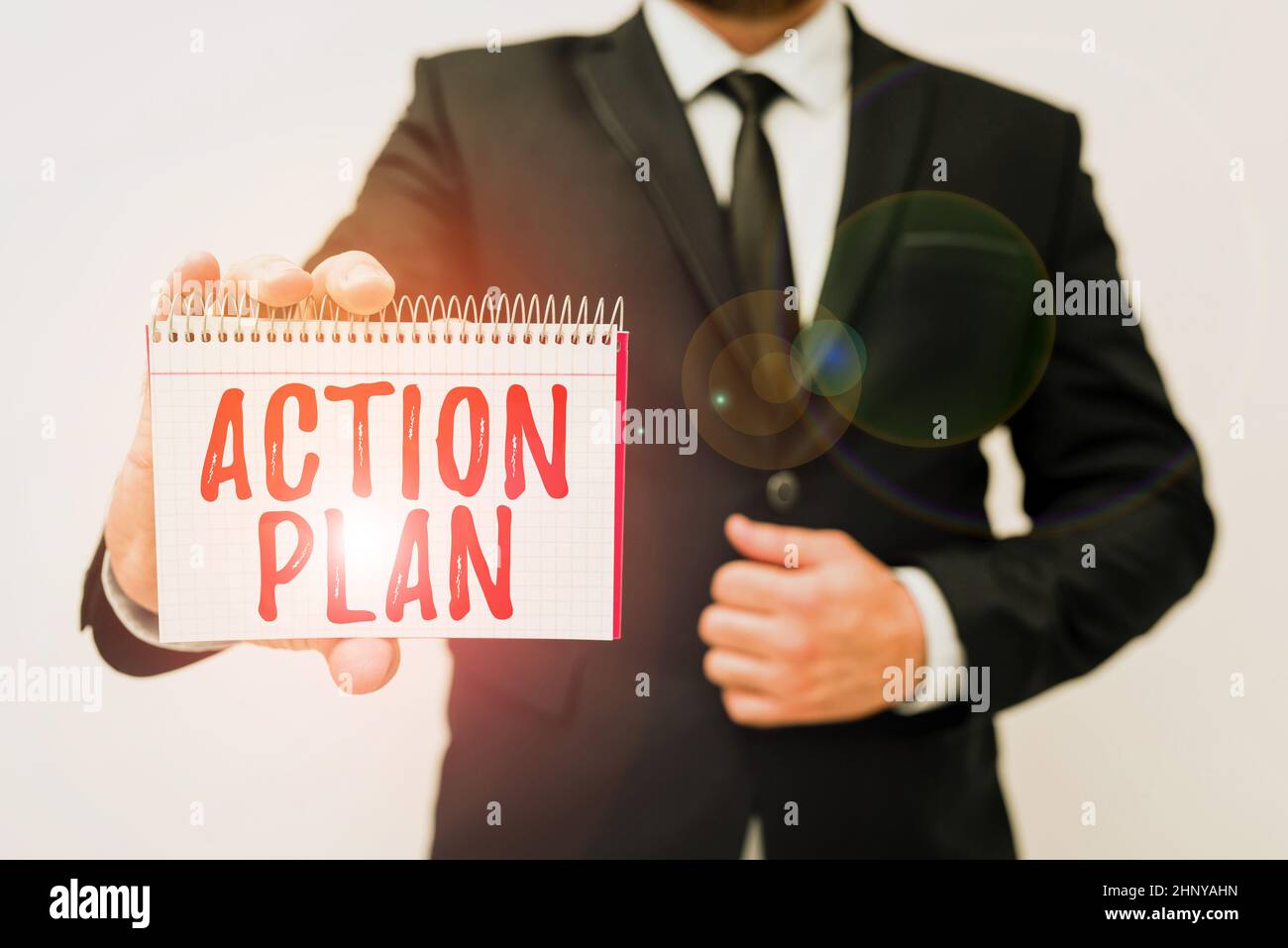 Conceptual display Action Plan, Business showcase proposed strategy or ...
