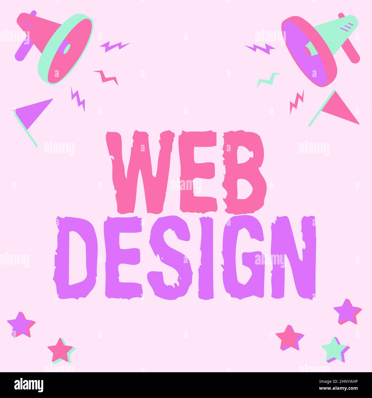 Text showing inspiration Web Design, Concept meaning Website ...