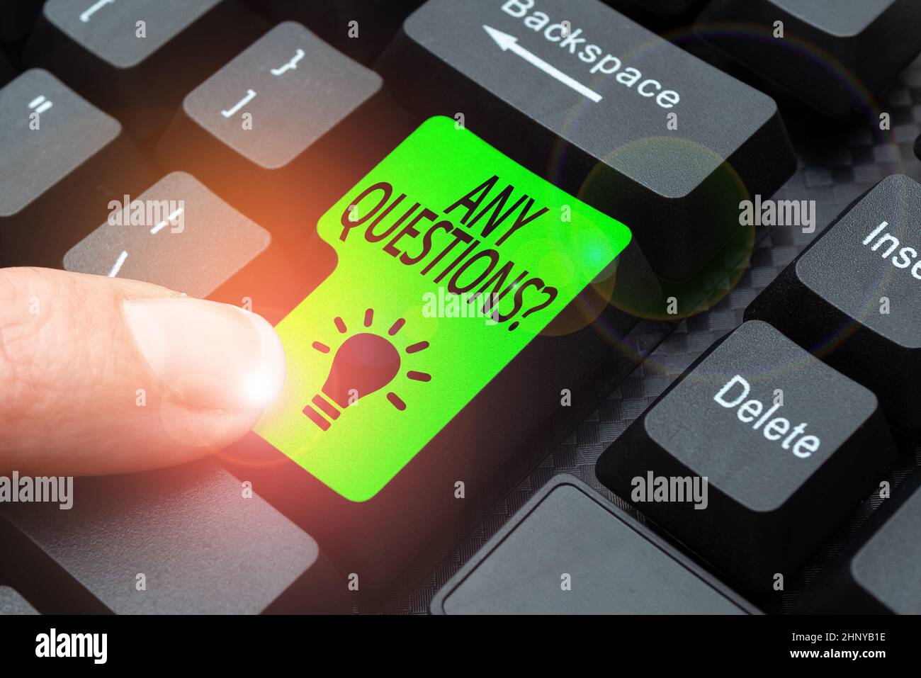 Sign displaying Any Questions Question, Word Written on you say write ...